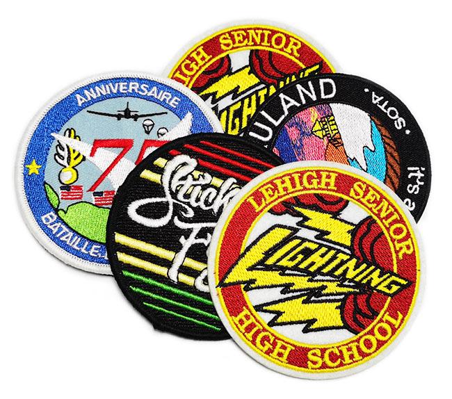 Merrow Border Patch Embroidered Boy Scout Uniform Patch Iron On