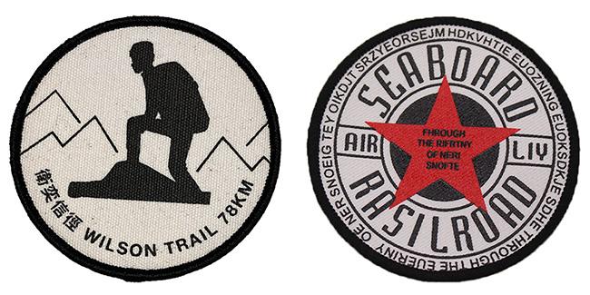 Printing Canvas Patches , Logo Custom Silkscreen Patches