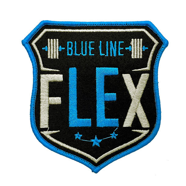 Logo Iron On Embroidered Patches Twill Felt Fabric Merrow Border ...